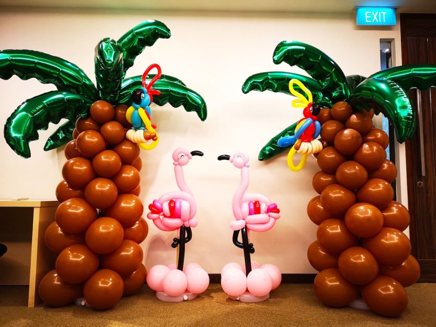 Palm Trees (Balloon Sculpture) - Balloon Shop