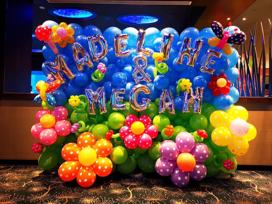 Balloon Backdrop Wall - Balloon Shop