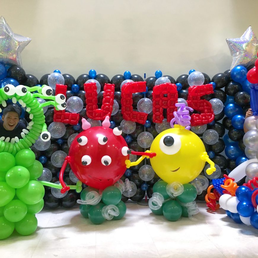 Balloon Backdrop Wall - Balloon Shop