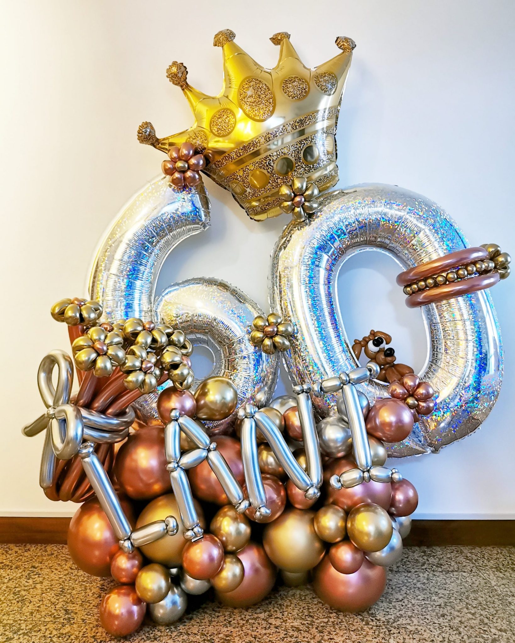 Premium Balloon Number Display - Balloon Shop